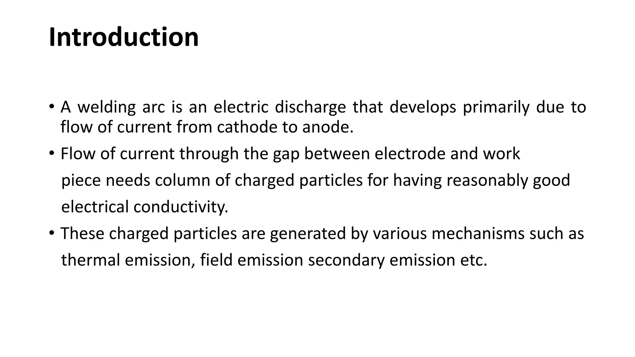 Physics of welding arc | PDF