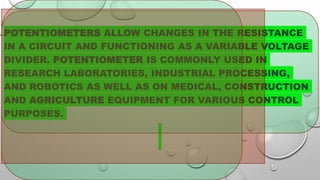 ART INTEGRATED PROJECT ON PHYSICS POTENTIOMETER | PPT