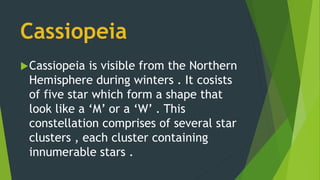 powerpoint presentation on constelltation | PPTX