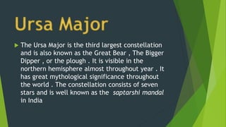 powerpoint presentation on constelltation | PPTX