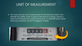 Electrical Energy Meter | PPTX