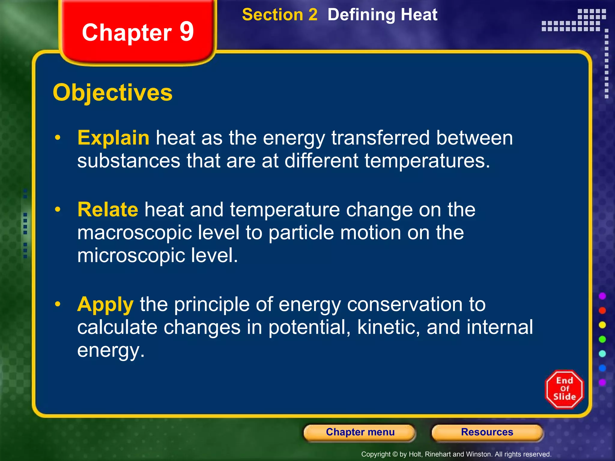 Physics Pp Presentation Ch 9 | PPT | Chemistry | Science