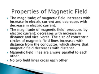 Magnetic Effects of current | PPTX
