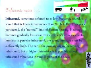 Infrasonic Sound Examples