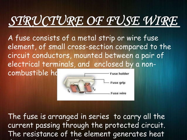 Physics ppt on fuse | PPTX | Home Appliances | Home & Garden