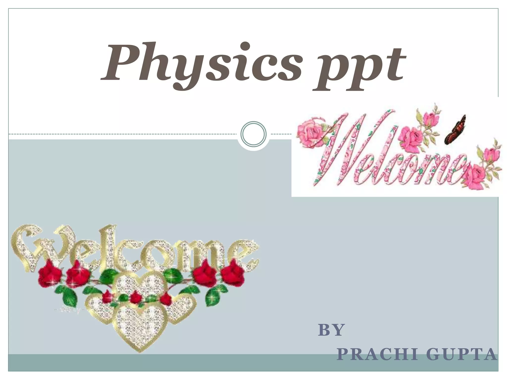 electricity physics ppt by prachi gupta | PPTX