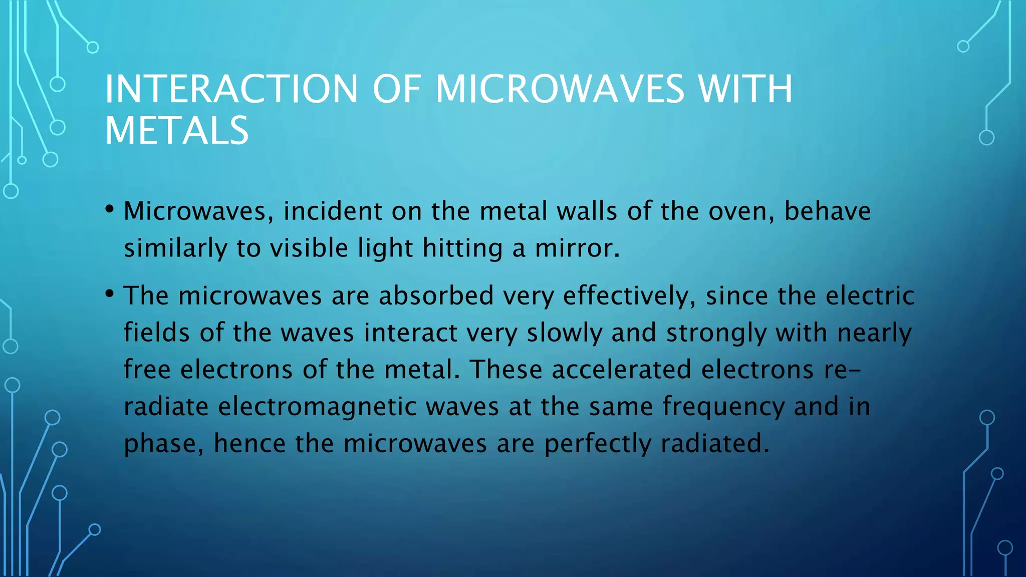 Working Mechanism of Microwave Oven | PPTX