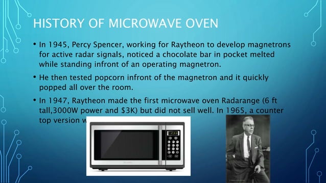Working Mechanism of Microwave Oven | PPTX