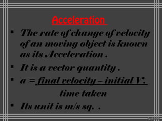 Motion class 9 physics | PPT