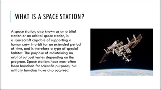 Different space stations ppt | PDF