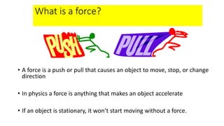 physics ppt and force and its types | PPTX