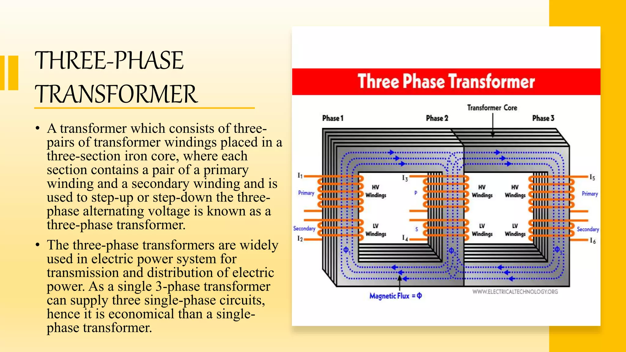 Transformers and its Types | PPTX | Technology & Computing