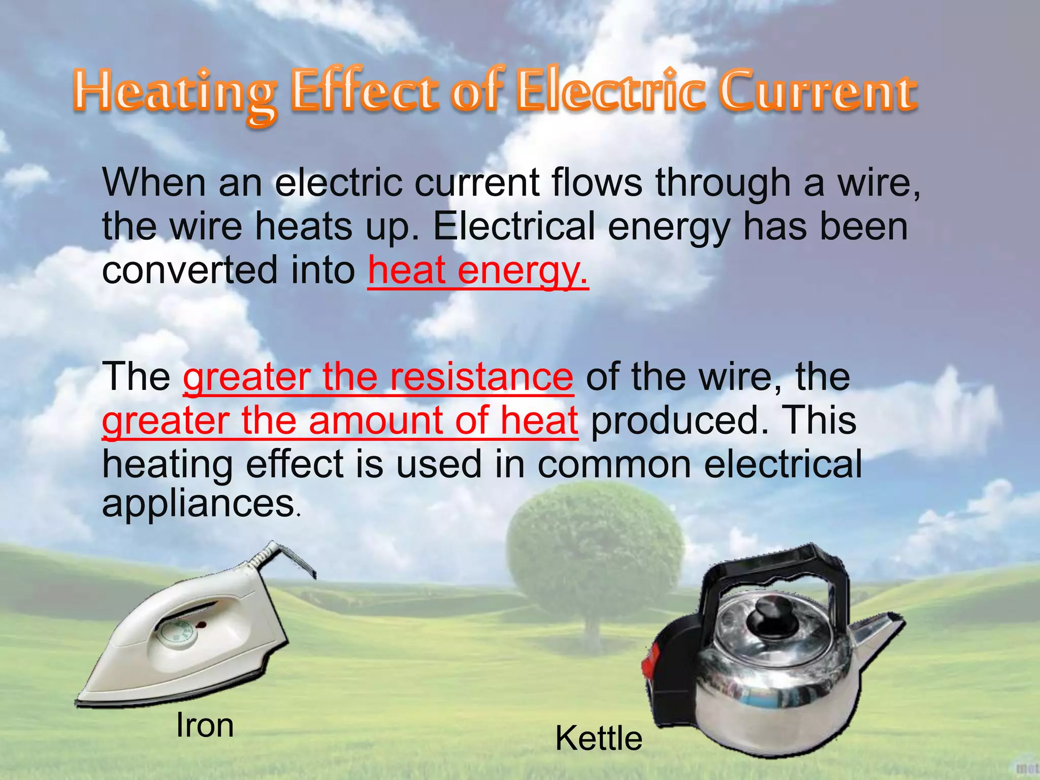Electricity and Electric Current | PPTX