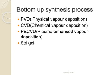 NANO Physics ppt ---2017 | PPTX