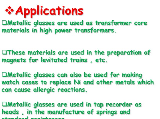 Advanced Engineering Materials | PPTX | Jewelry Making | Arts and Crafts