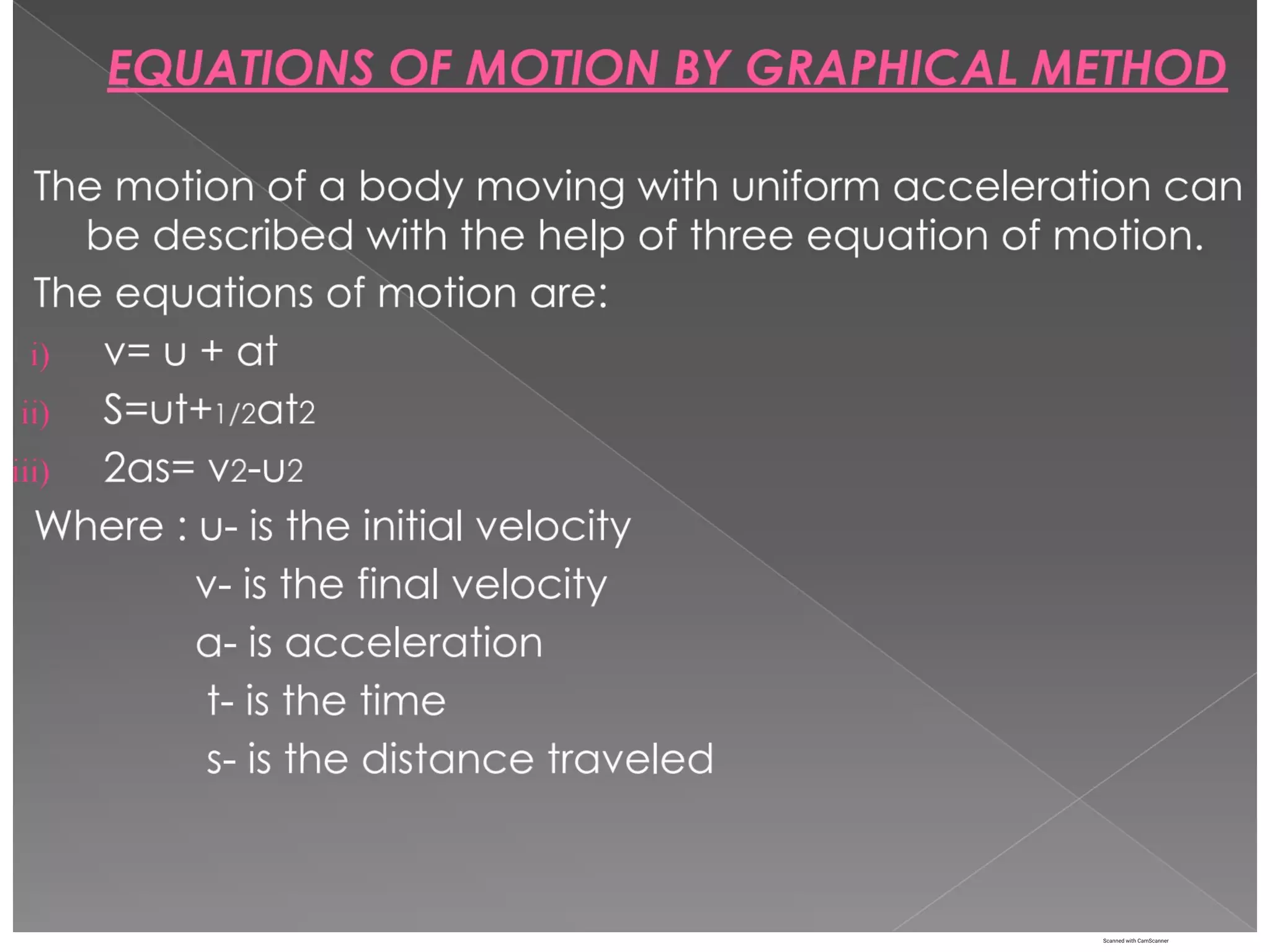Motion class 9 | PPT