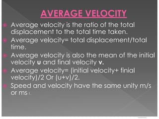 Motion class 9 | PDF