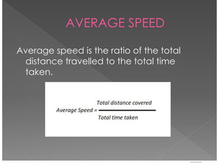 Motion class 9 | PDF