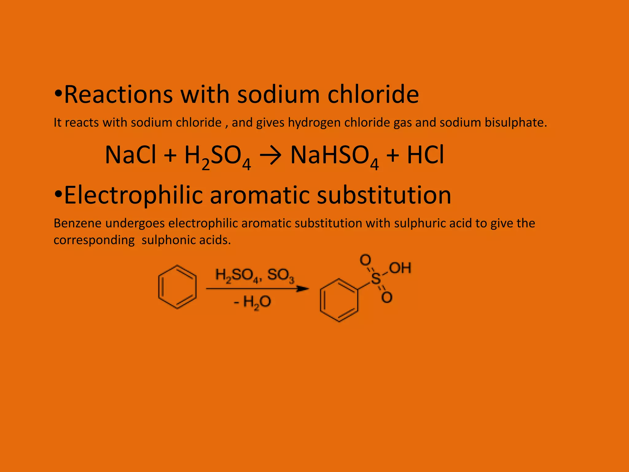 King of acids -Sulphuric Acid H2SO4 | PPTX | Chemistry | Science