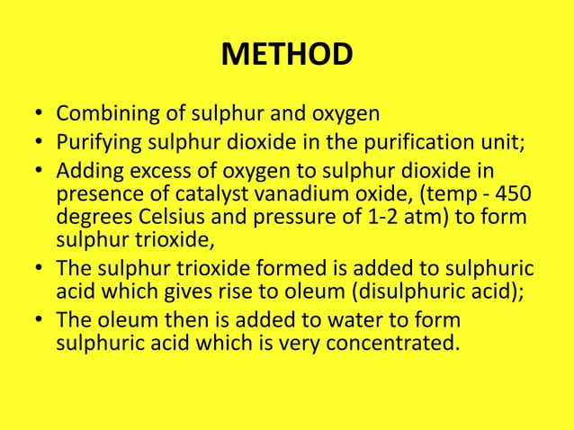 King of acids -Sulphuric Acid H2SO4 | PPTX | Chemistry | Science