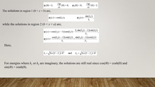 Kronig's Penny Model.pptx