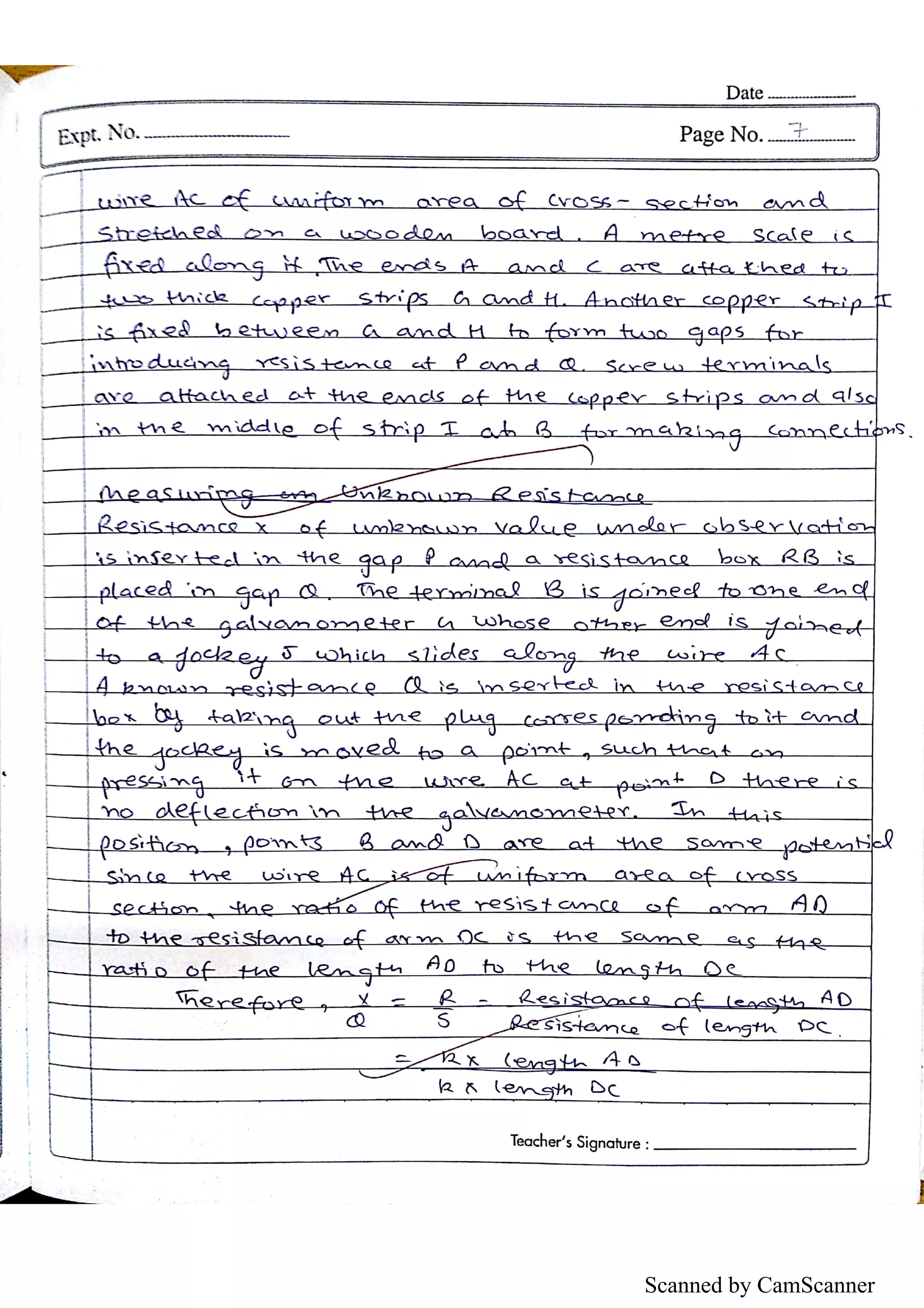 Physics Practical File - with Readings | Class 12 CBSE | PDF