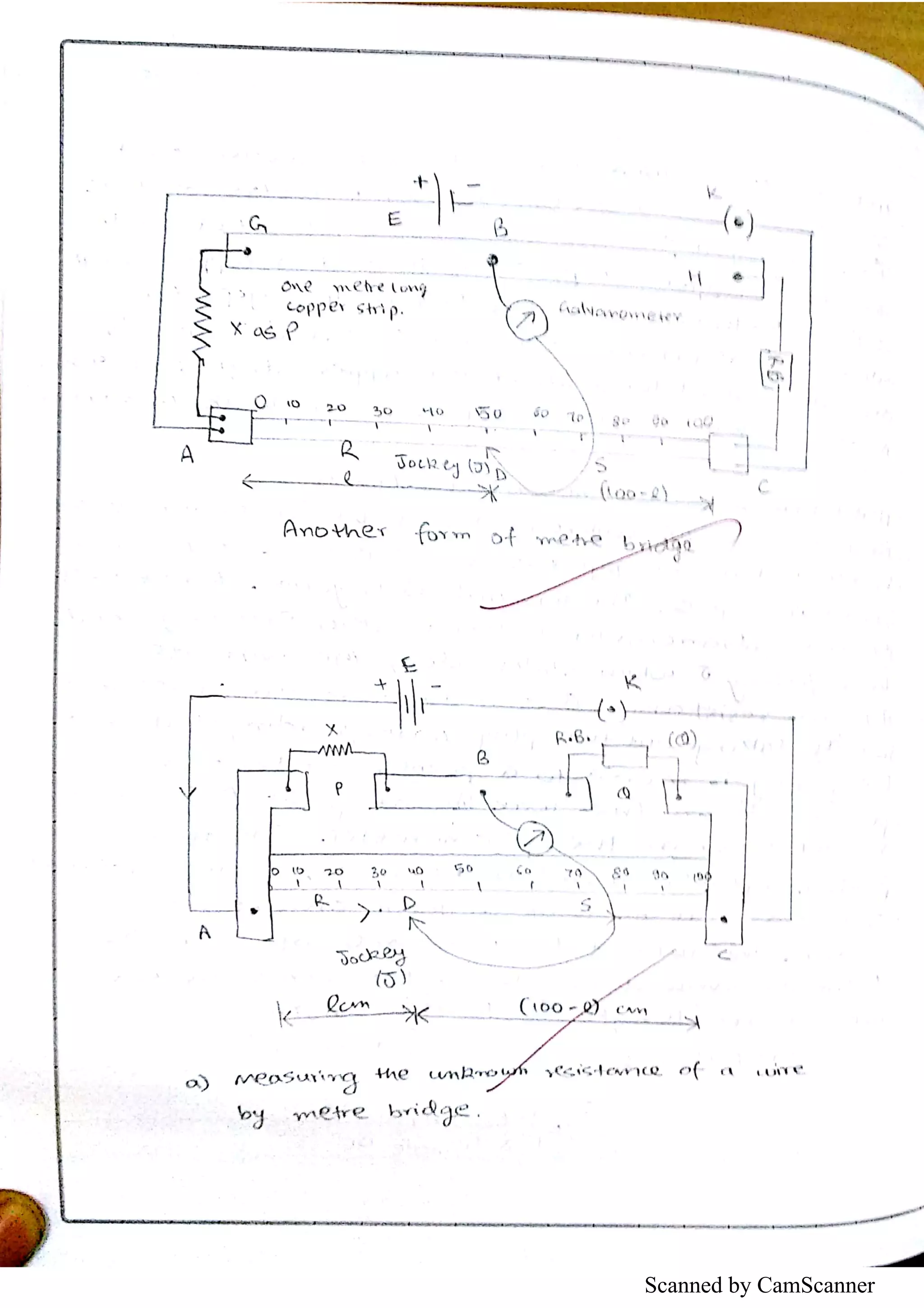 Physics Practical File - with Readings | Class 12 CBSE | PDF