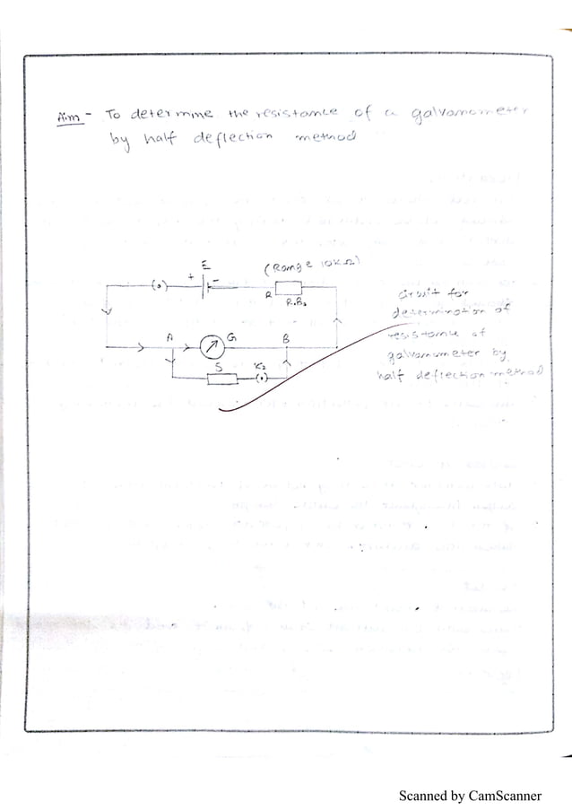 Physics Practical File - with Readings | Class 12 CBSE | PDF