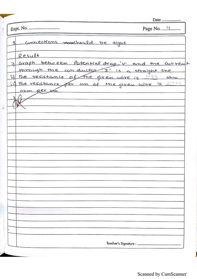 Physics Practical File With Readings Class 12 Cbse Pdf