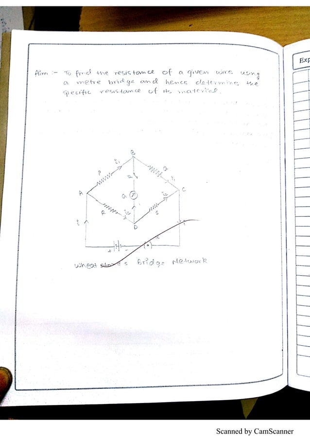 Physics Practical File - with Readings | Class 12 CBSE | PDF