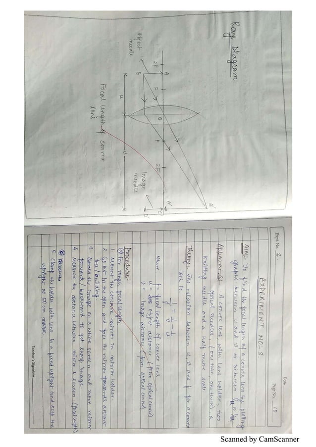 PHYSICS PRACTICAL RECORD XII | PDF