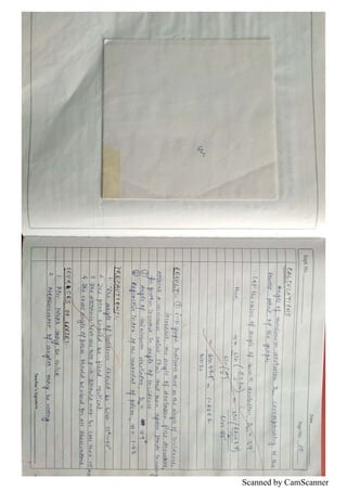PHYSICS PRACTICAL RECORD XII | PDF