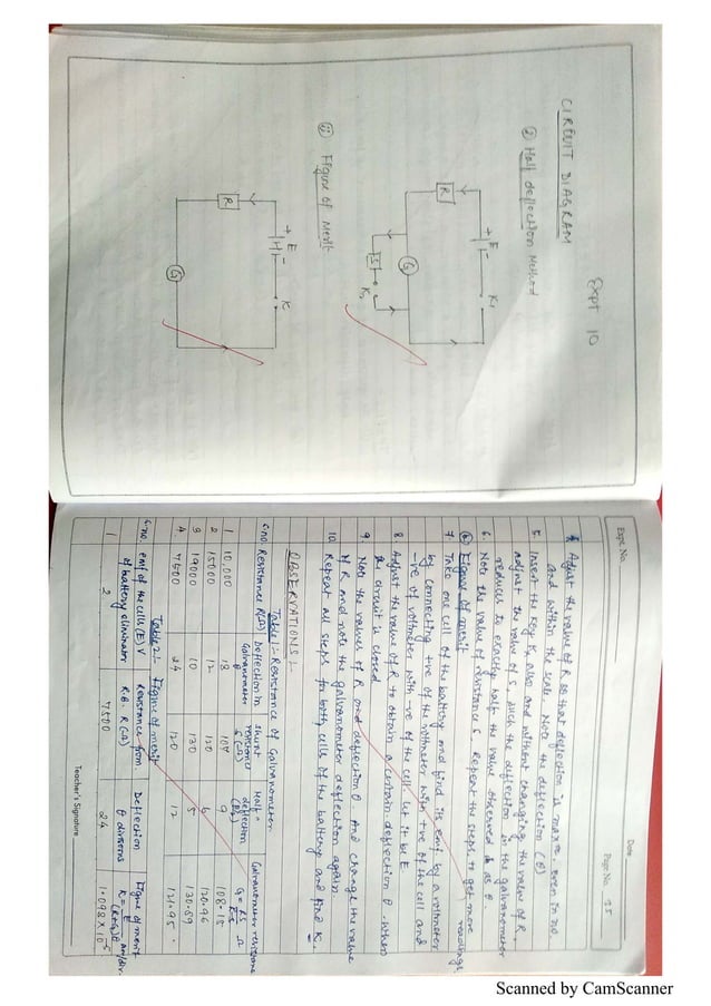 PHYSICS PRACTICAL RECORD XII | PDF