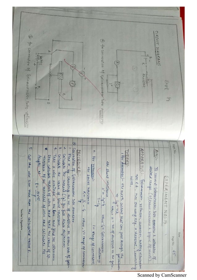 PHYSICS PRACTICAL RECORD XII | PDF