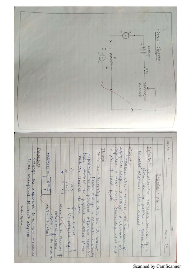 PHYSICS PRACTICAL RECORD XII | PDF