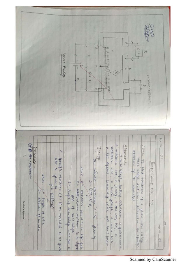 PHYSICS PRACTICAL RECORD XII | PDF