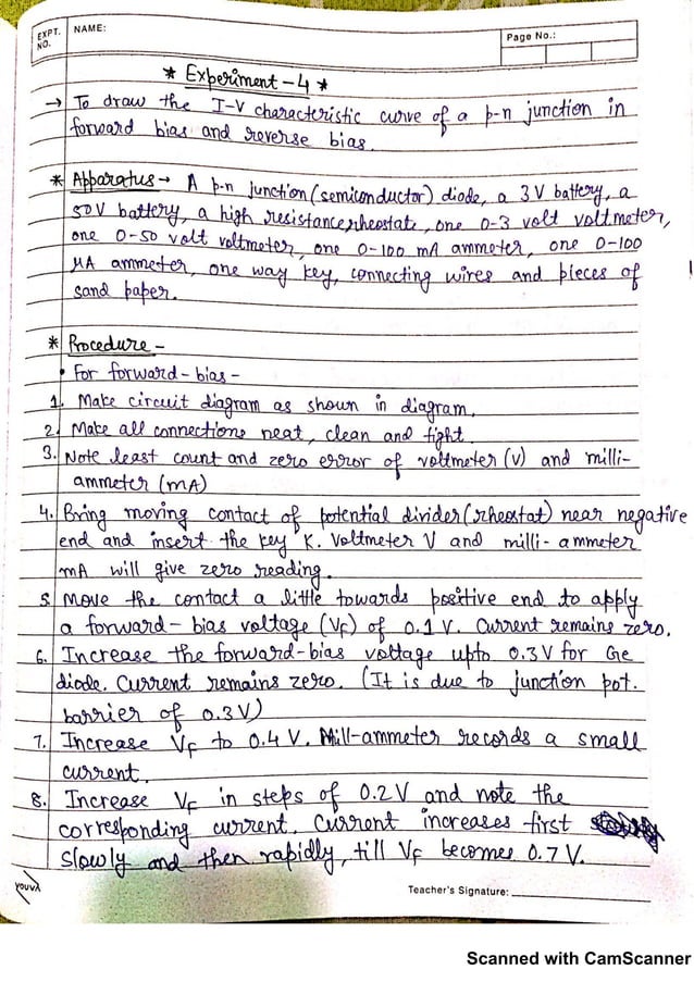 Physics Practicals Class 12 With Observations | PDF | Physics | Science