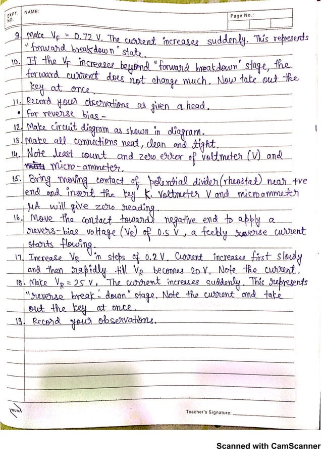 Physics Practicals Class 12 With Observations | PDF | Physics | Science