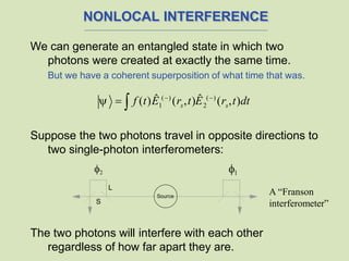 Quantum entanglement is one of the most intriguing and counterintuitive ...