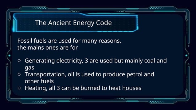 Physics Presentation: Fossil Fuels and where they are formed | PPTX