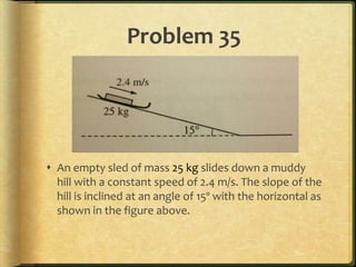 Physics problem 35 | PPTX | Geology | Science