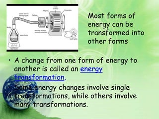 Energy Conservation And transformation | PPT