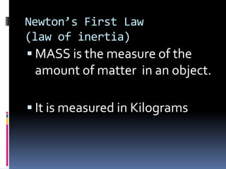Newton's laws of motion_564 | PPTX