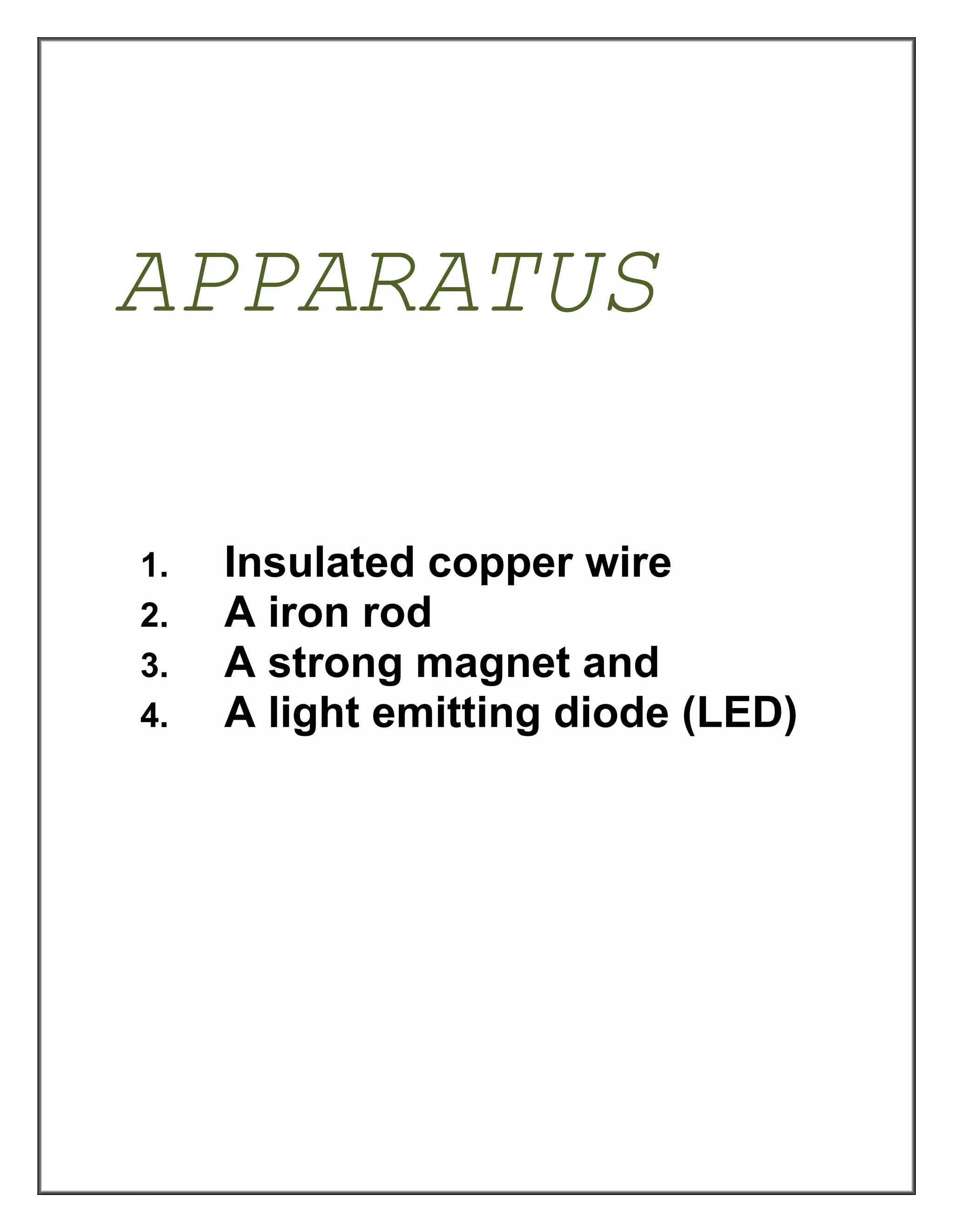 Physics project class 12 EMI | DOCX