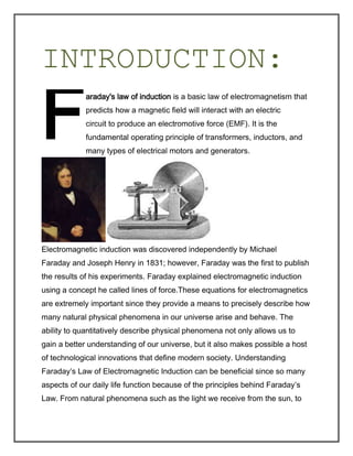 Physics project class 12 EMI | DOCX