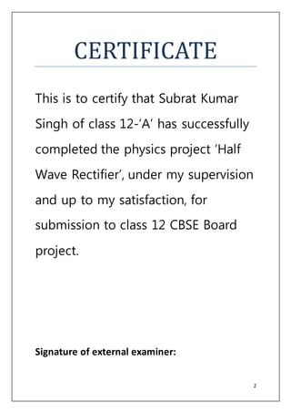 Physics project | DOCX