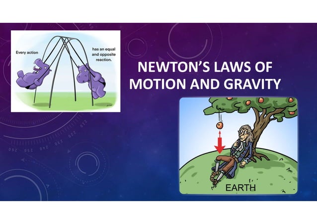 Newton laws of motion and gravity ,short notes . | PPT