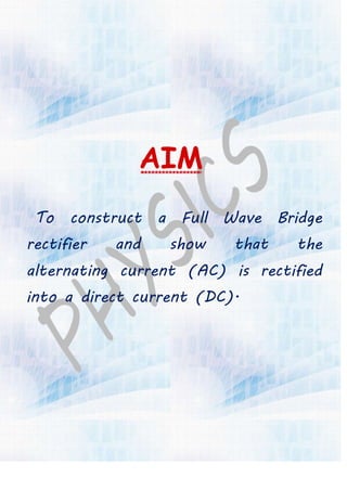 Physics project chirag | DOCX