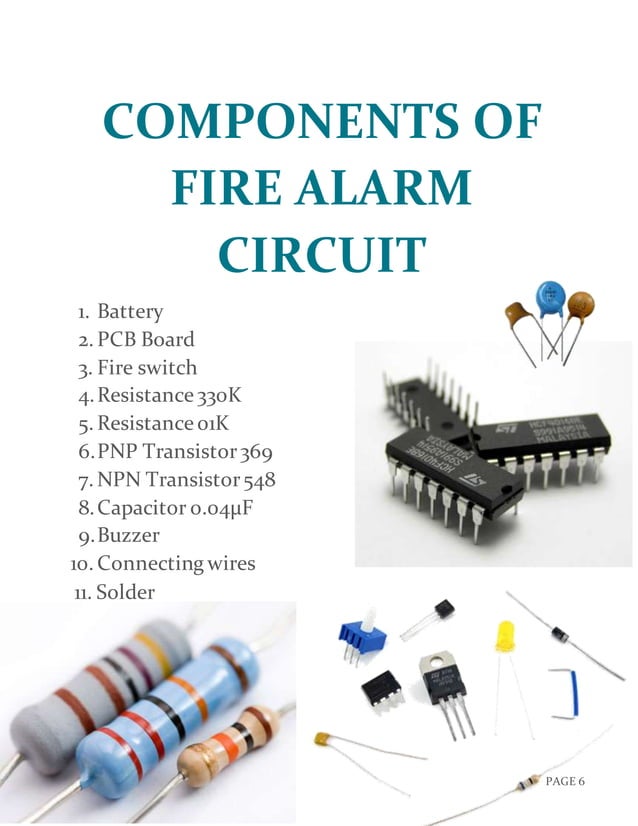 FIRE ALARM PHYSICS PROJECT CBSE CLASS 12 | PDF