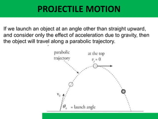 Physics projectile w7 | PPTX